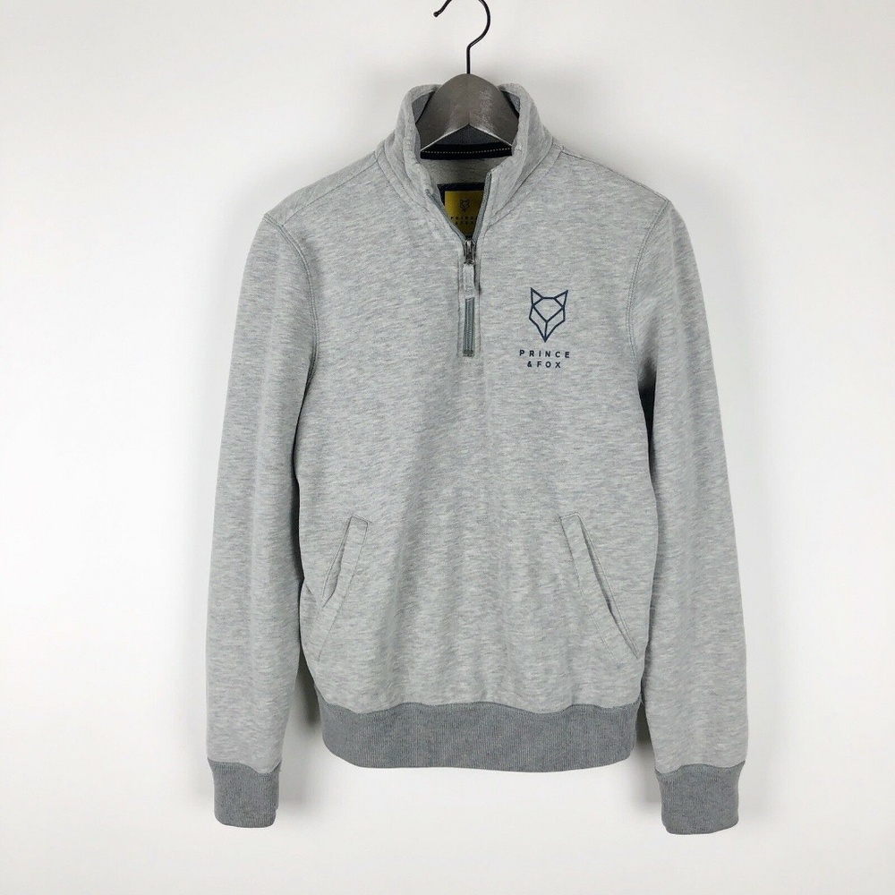 Prince & Fox Aeropostale 1/4 Zip Sweatshirt Xs - Gem